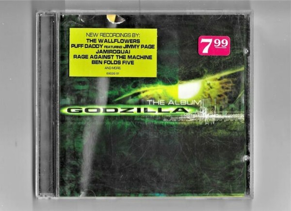 Godzilla: The Album by Original Soundtrack (CD, May-1998, Sony Music ...