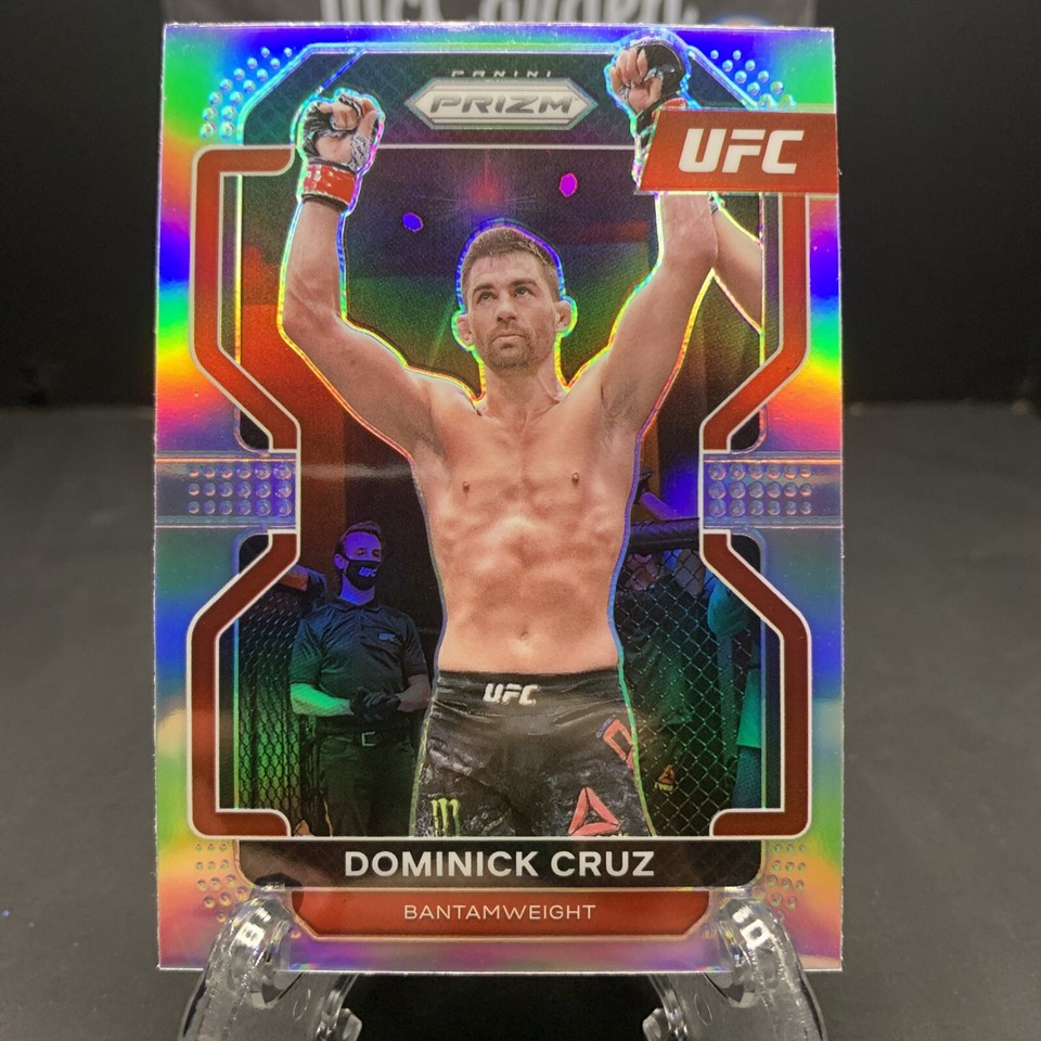 2022 Panini Prizm UFC Silver Prizm Dominick Cruz #103 Bantam Weight | eBay