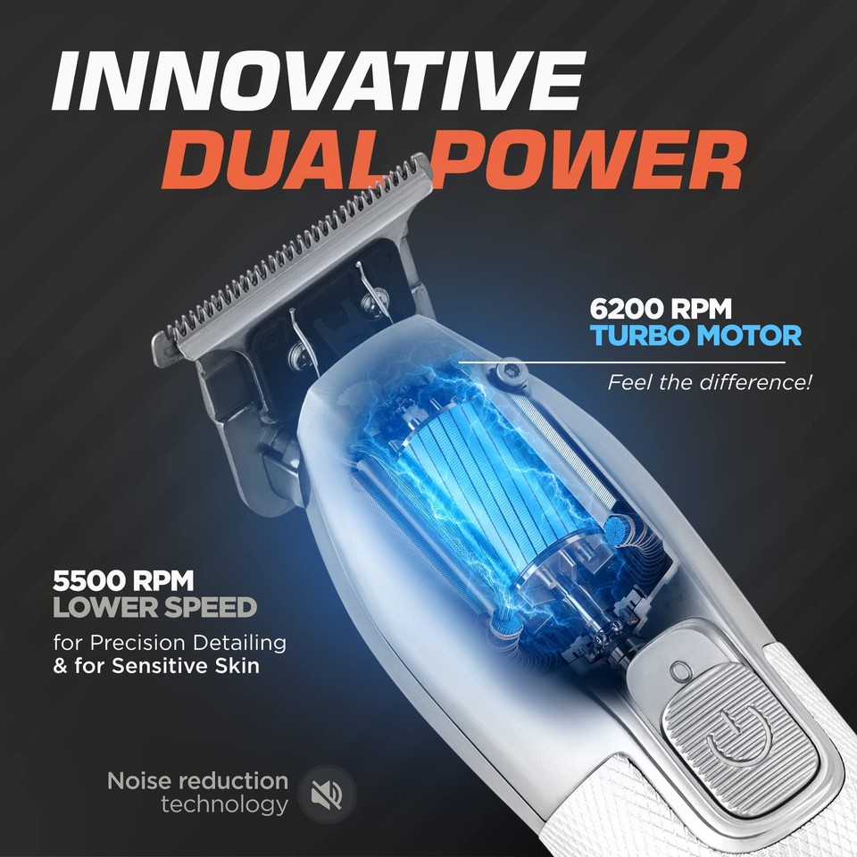 Hair Clippers for Men Set Turbo Power with | eBay