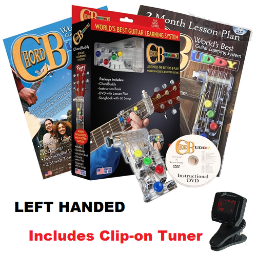LEFT HANDED CHORD BUDDY Guitar Learning System Teaching AID CHORDBUDDY ...