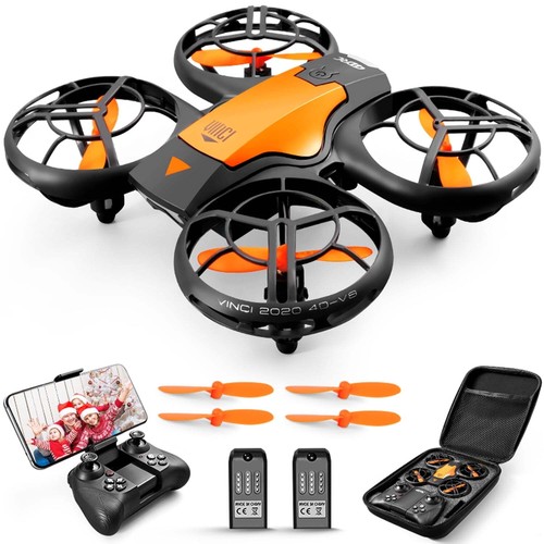 V8c Drone with 720P HD Camera FPV Real-Time Video, 2 Modular Batteries ...