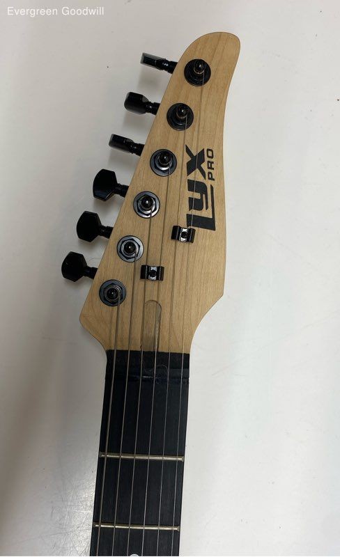 Lyx Pro Black Electric Guitar With Gig Bag | eBay