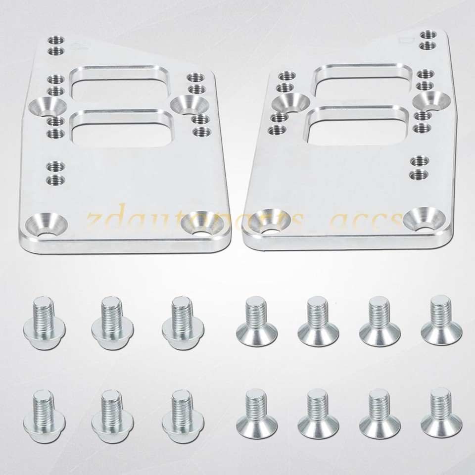 Billet Engine Mounts Motor Mount Adapter Plates for LS Swap LS1 LS2 LS3 ...