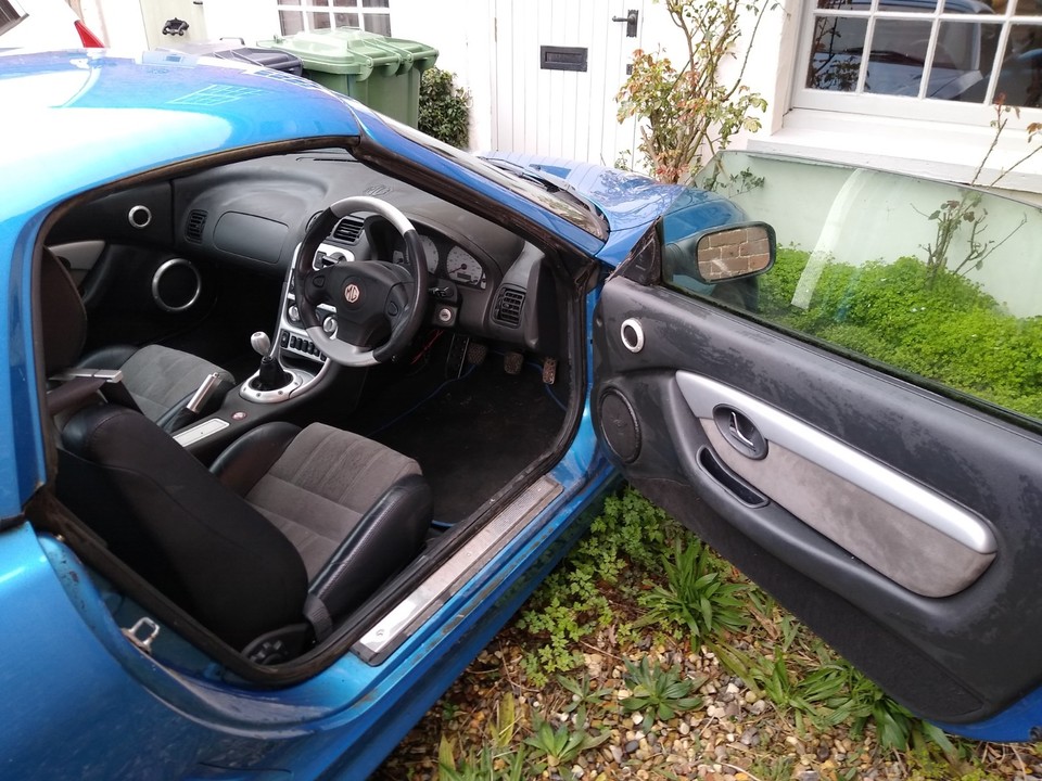 2006 (56 plate) MGTF 135 Spark in Sonic Blue | eBay UK