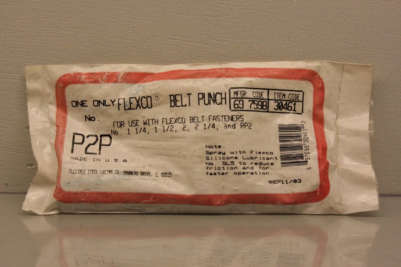 Flexco 30461 P2p Belt Punch Tool for sale online | eBay