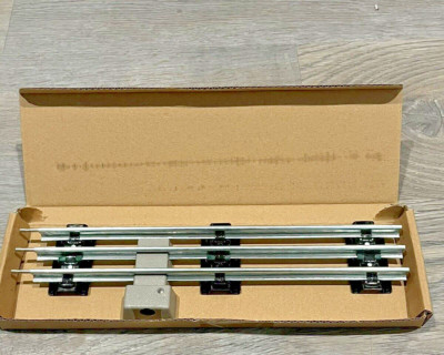 10" Straight O Gauge Tubular Track with Power Lock-On Menards Train ...