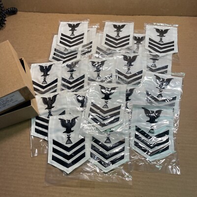 Lot of 20 US NAVY 1st Class Petty Officer Photographer’s Mate Patch ...