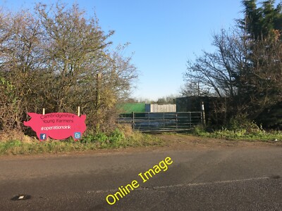 Photo 6x4 Cambridgeshire Young Farmers sign Colne/TL3775 By Earith Road ...