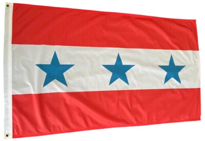 Kingdom of Rarotonga Flag (1858-1888) Knitted Polyester Cook Islands ...