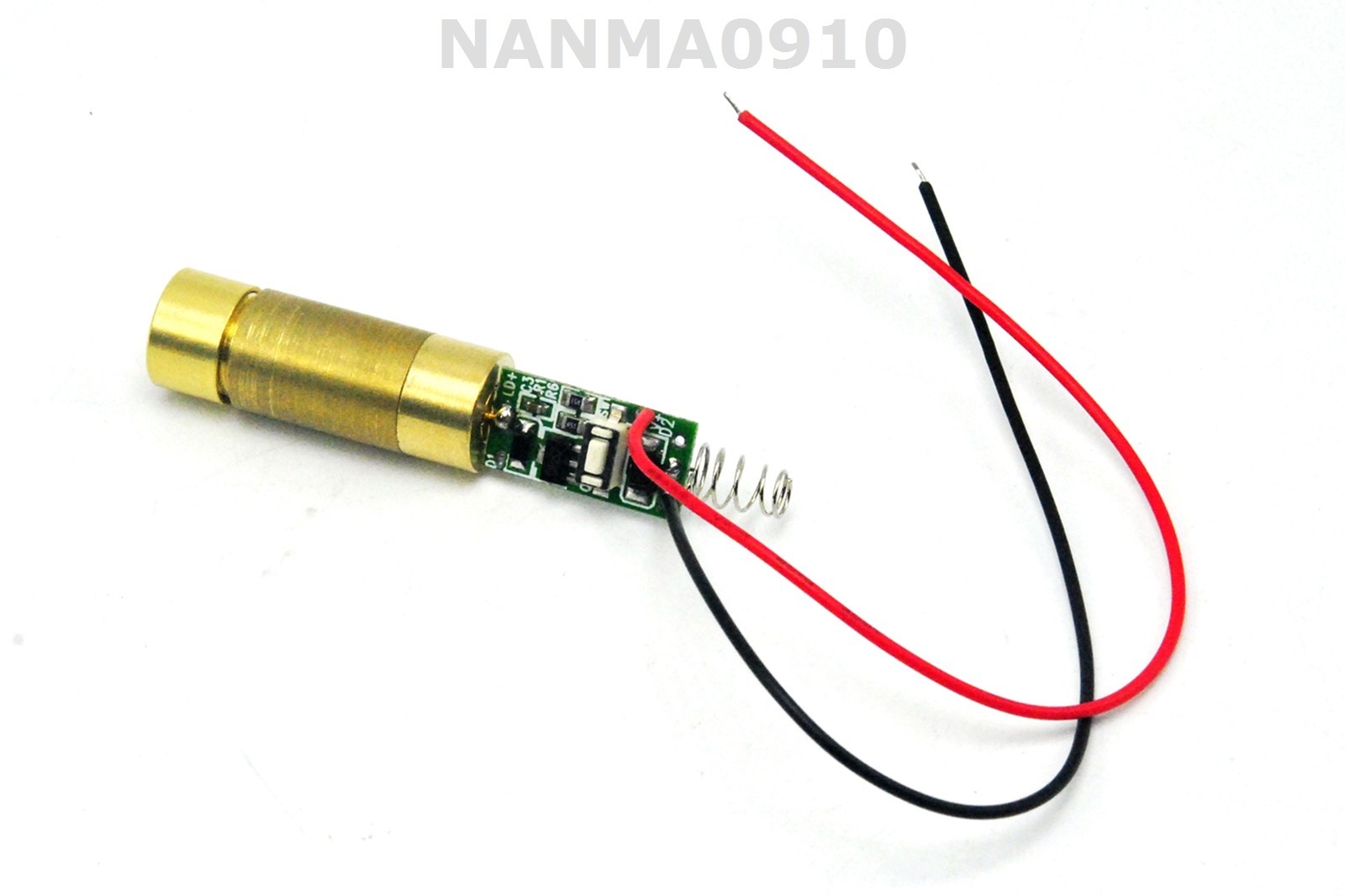 High Power 650nm 660nm 100mW Red Line Beam Laser Diode Module w Driver ...