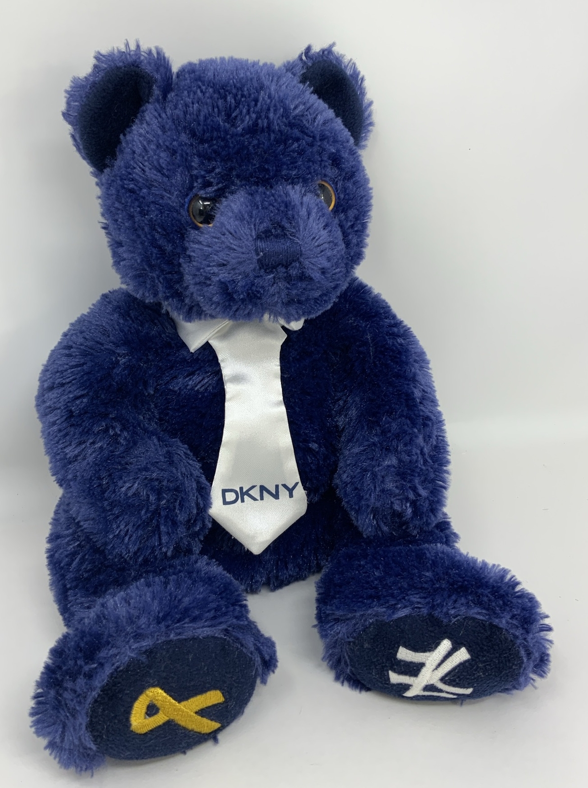 TY The Beanie Buddies Collection New York Yankees Bear Teddy DKNY 14 ...