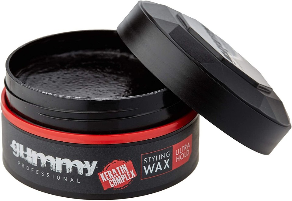 Fonex Gummy Professional Styling Wax Ultra Hold Ultra Stark (RED) Jar ...