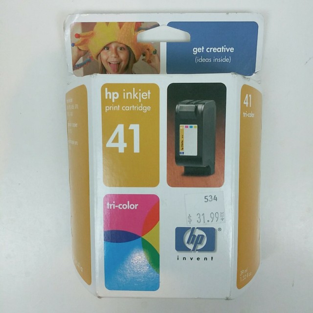 HP 51641A Inkjet 41 Tri-color Printer Cartridge 2005 for sale online | eBay