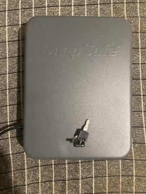 Snap Safe gun lock box for car With Keys | eBay