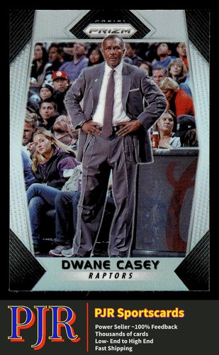 2017 Panini Prizm #40 Dwane Casey Toronto Raptors Silver | eBay