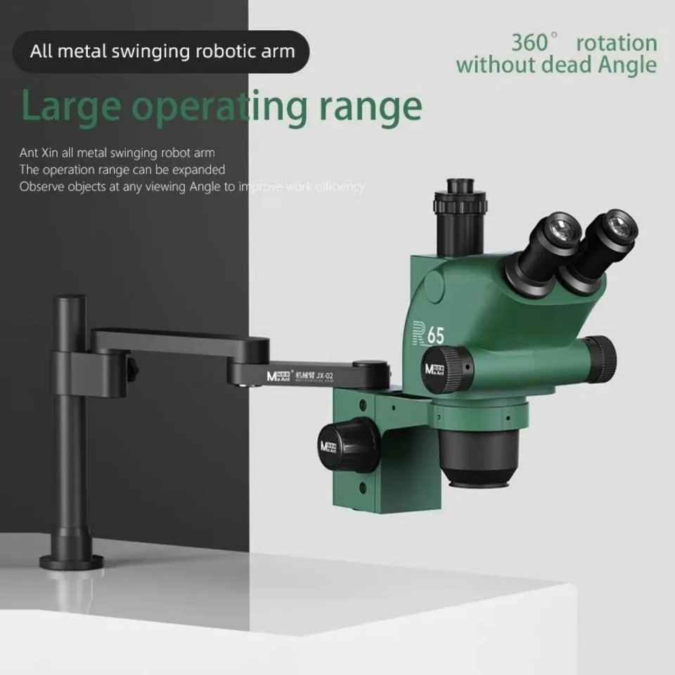 jx-02 Microscope Swing Arm 360 ° Movable Universal Metal Bracket ...
