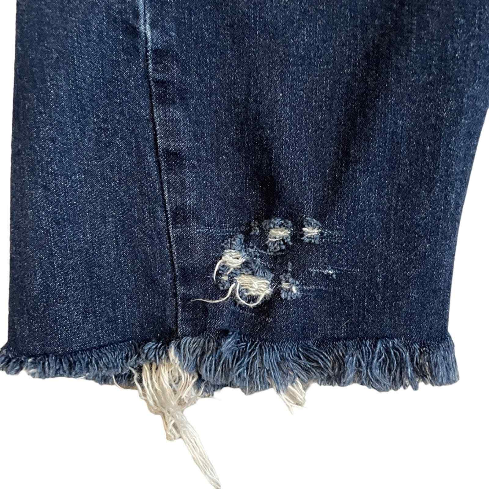 Levi’s Engineered Jeans red leather patch high rise l… - Gem