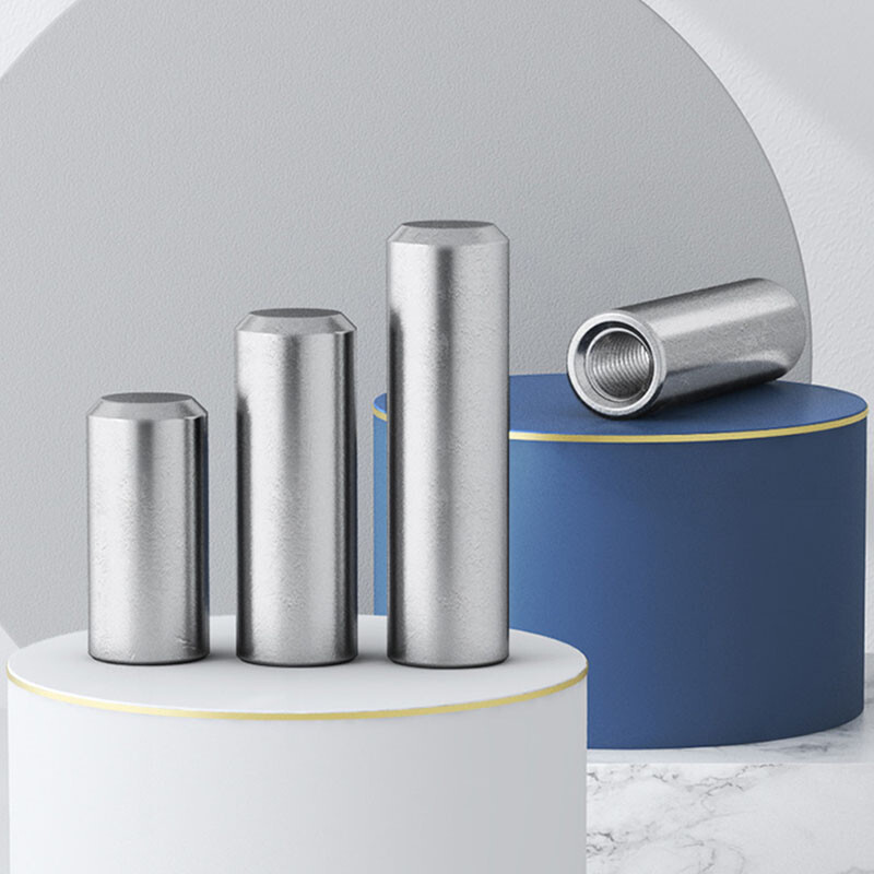 Dowel Pins with Internal Thread A2(304) Stainless Steel M3 M4 Thread ...