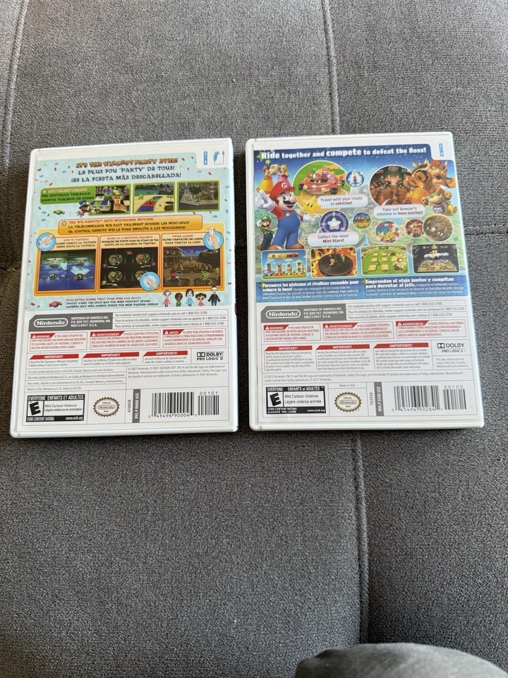Mario Party 8 and 9 CIB Nintendo Wii Video Game Bundle | eBay