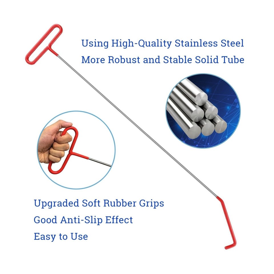 5th Wheel Pin Puller, 68 Inch Solid Steel Rod, Fifth Wheel Pin Puller ...