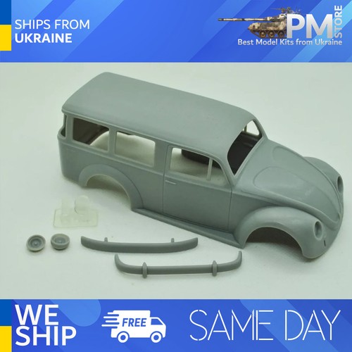 DiOlex DP24024 1/24 3D print resin body VW Beetle Wagon transkit for ...