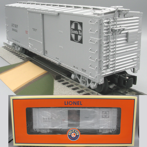 ATSF/Santa Fe Tool Car, Double-Sheathed Box Car, 2009 Lionel Standard O ...