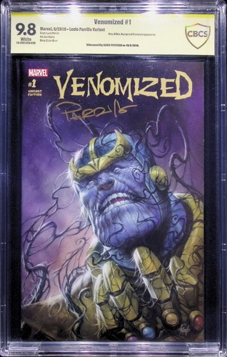 Venomized #1 Signed by Parrillo Variant Cover Trade Dress CBCS 9.8 | eBay