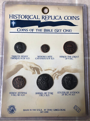 Historical Replica Coins of the Bible (Set One) | eBay