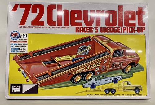 MPC 1/25 1972 Chevy Racer's Wedge Pick Up Model Kit, (NEW SEALED IN BOX ...