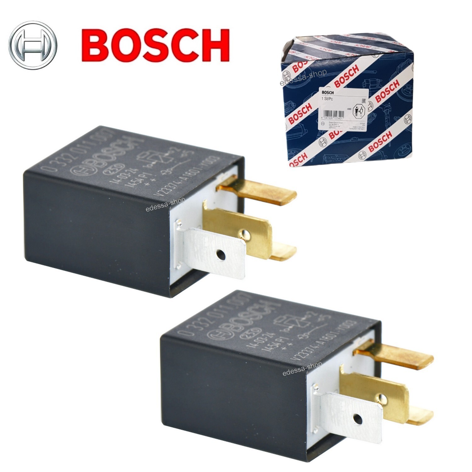 2x MULTIFUNKTION Relais 4-polig für MERCEDES CLK CLS SL SLK MAYBACH 57 ...