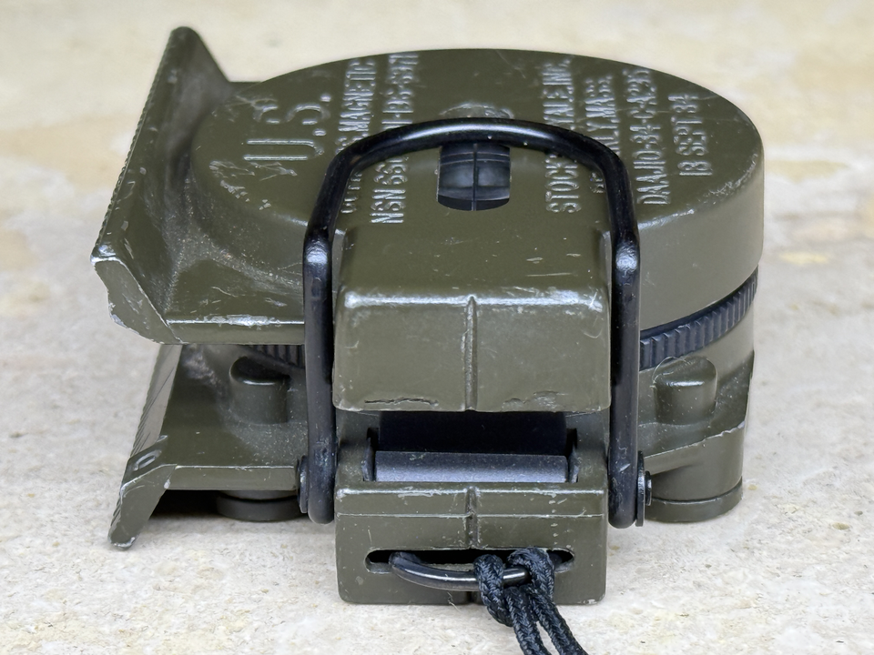 1984 Sandy-183 U.S. Military Magnetic Compass 3H NSN 6605-01-196-6971 ...