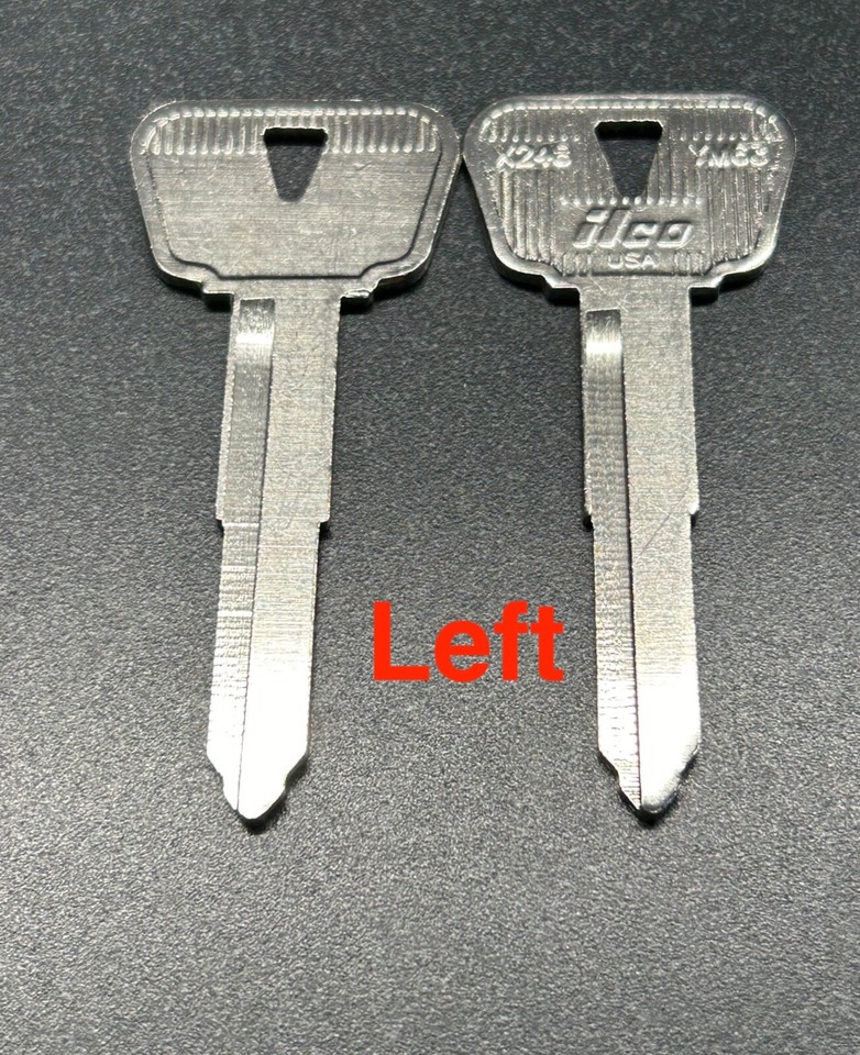 2 Key Blanks Yamaha FJR1300 FZ-07 FZ-09 FZ1 FZ6 FZ8 FZR FZR600 FZR600R ...