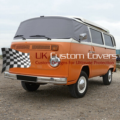 VW T2 BAY WINDOW CAMPER SCREEN CURTAIN WRAP FROST COVER GREY 116 | eBay