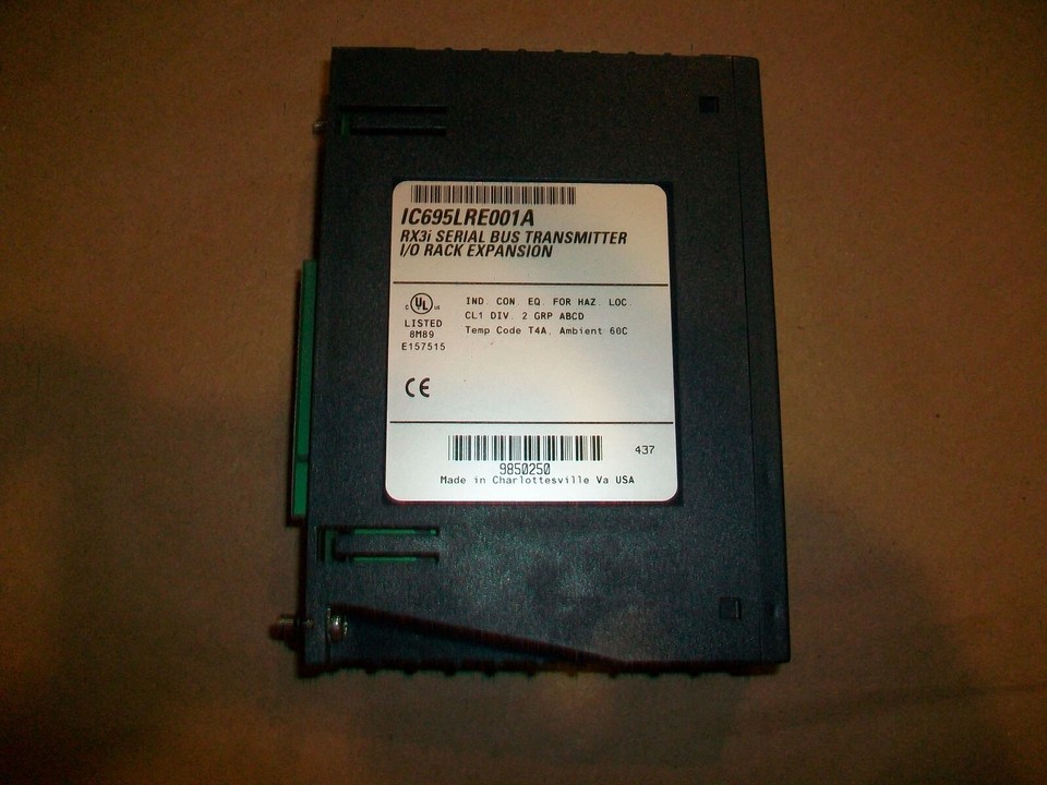GE Fanuc RX3i Serial Transmitter I/O Rack Expansion Module IC695LRE001A ...