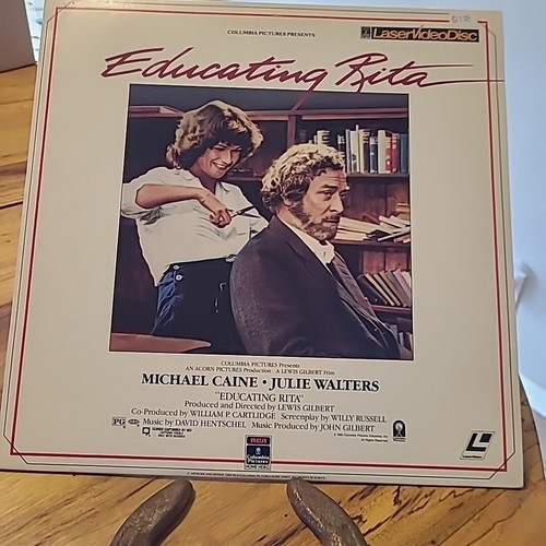 LASER VIDEO DISC 1983 EDUCATING RITA -MICHAEL CAINE & JULIE WALTERS | eBay