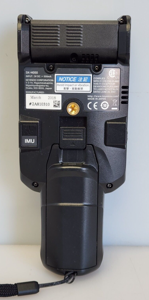 Keyence SK-H050 High-Precision ±2 kV / ±50 kV Electrostatic Sensor ...