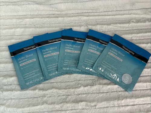 5 Neutrogena Masks Hydro Boost Hydrogel Face Mask Deeply Hydrate Skin ...