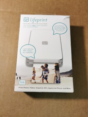 Lifeprint 2x3 Portable Photo and Video Printer for iPhone and Android/# ...