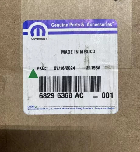 New 68295368AC 2016-21 Dodge Ram 1500 ABS Anti-lock Brake Pump Control ...