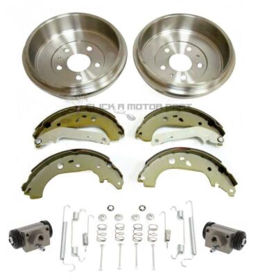 FORD FOCUS MK2 2005-2010 REAR 2 BRAKE DRUMS SHOES WHEEL CYLINDERS ...