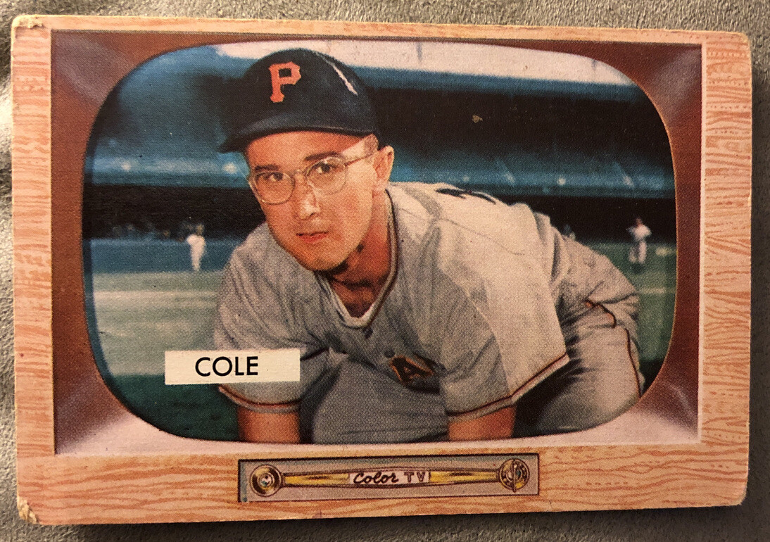 1955 Bowman Dick Cole Baseball Card #28 Pirates Low Grade | eBay