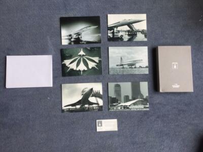 British Airways Concorde Collection Ltd Edition set of 6 Cards Boxed ...