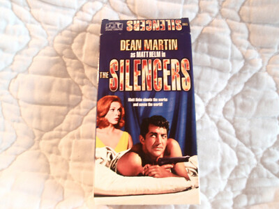 THE SILENCERS VHS MATT HELM DEAN MARTIN STELLA STEVENS VICTOR BUONO 60 ...