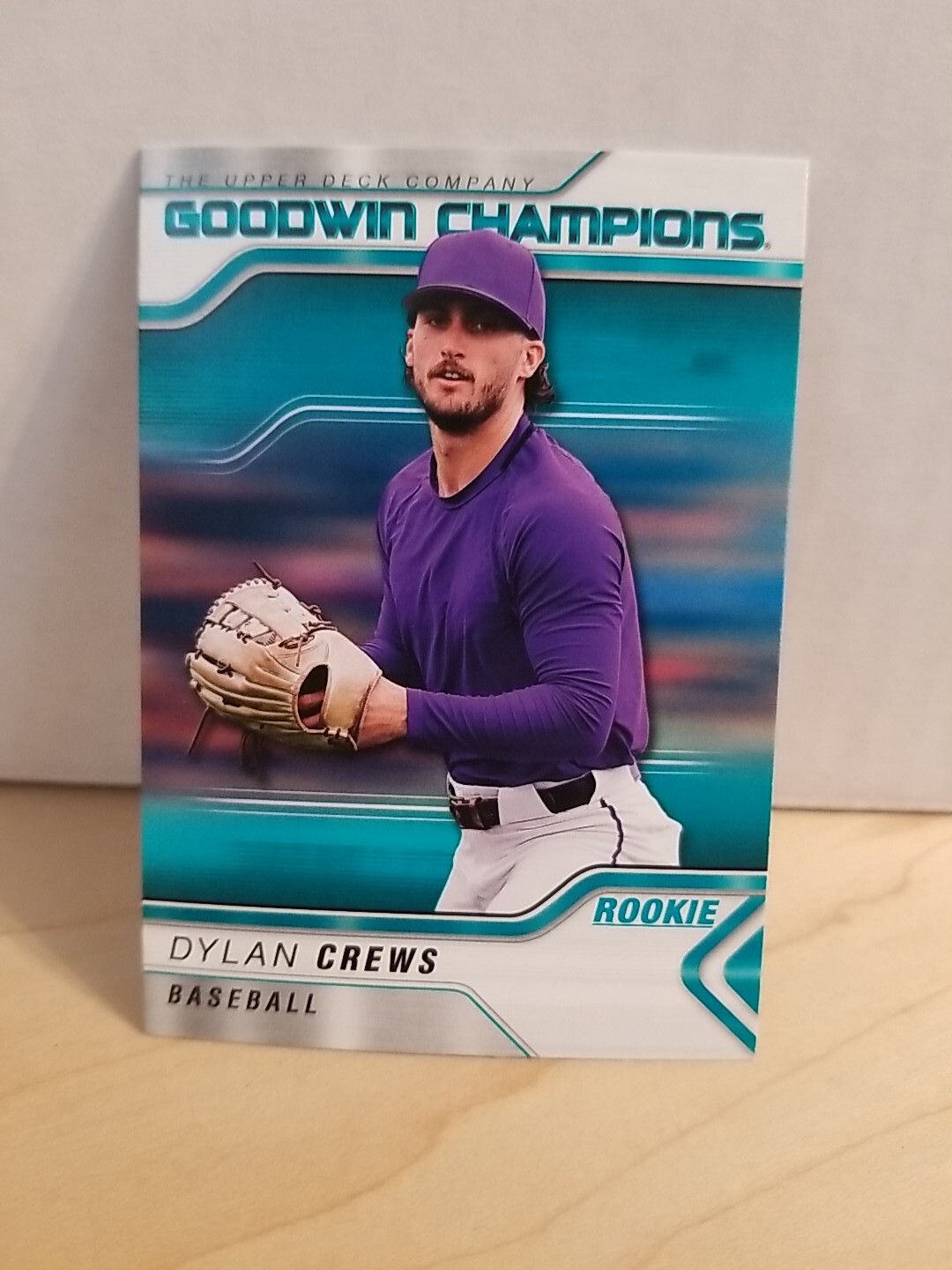 2023 Dylan Crews Upper Deck Goodwin Champions Turquoise SP Rookie RC ...