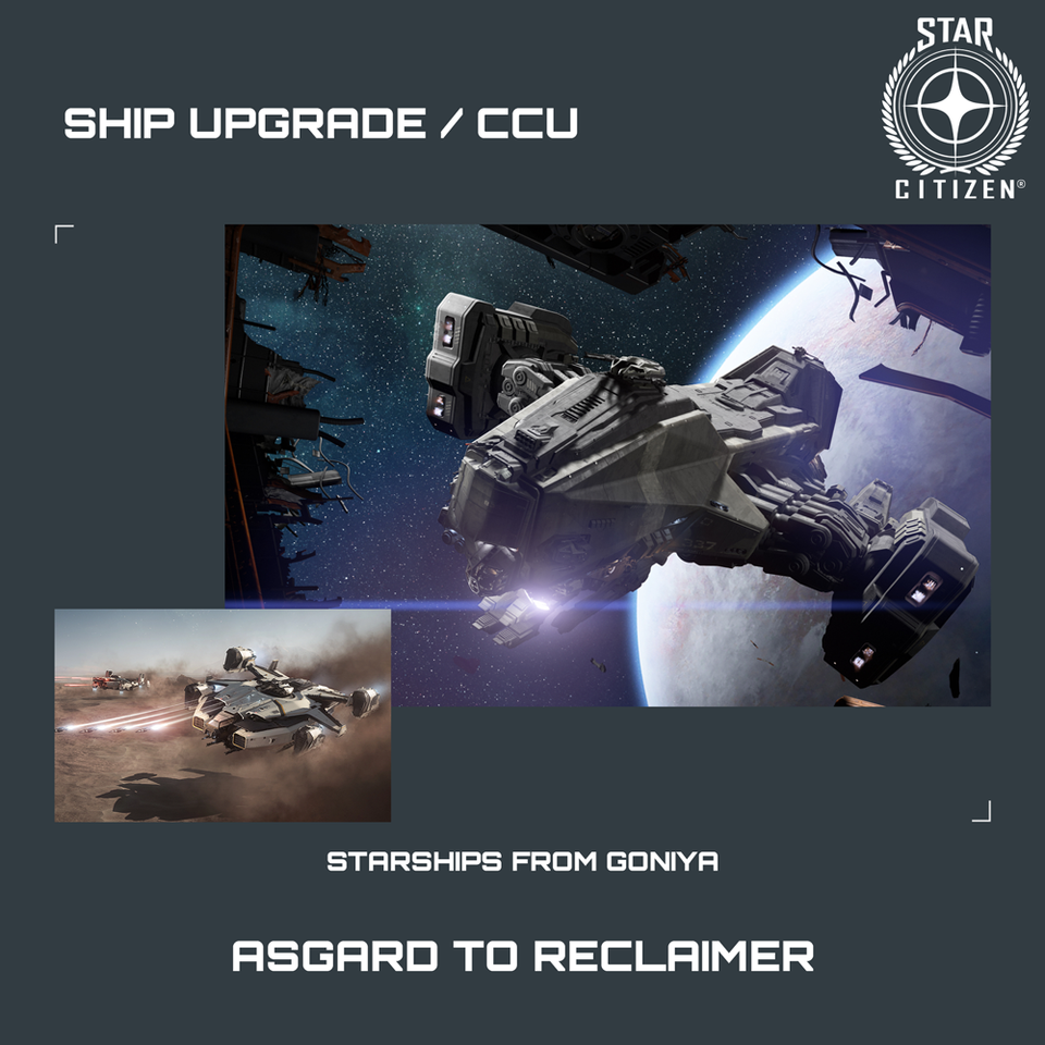STAR CITIZEN - AEGIS RECLAIMER UPGRADE - (CCU) | eBay