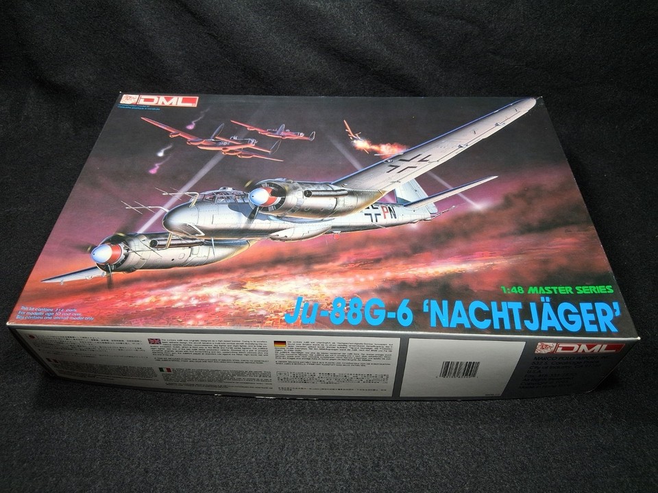 DML Dragon 1/48 JU-88G-6 Nachtjager Tamiya Revell Monogram ICM Hasegawa ...
