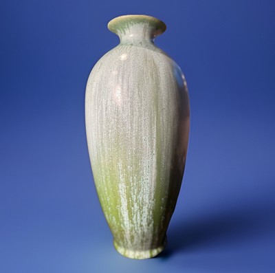 Hand Fired Painted-Glazed Original Pacific Rim Vase Pottery 18" Blues ...