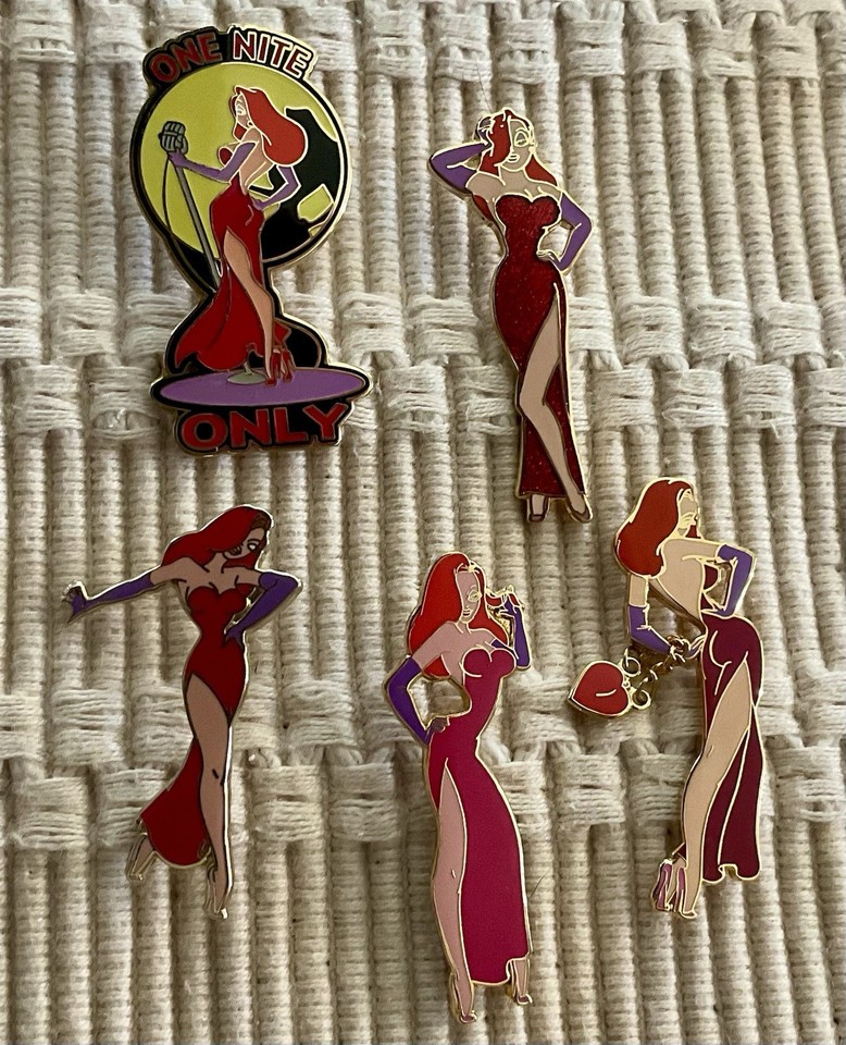 Disney Jessica Rabbit Who Framed Roger Rabbit Pins | eBay