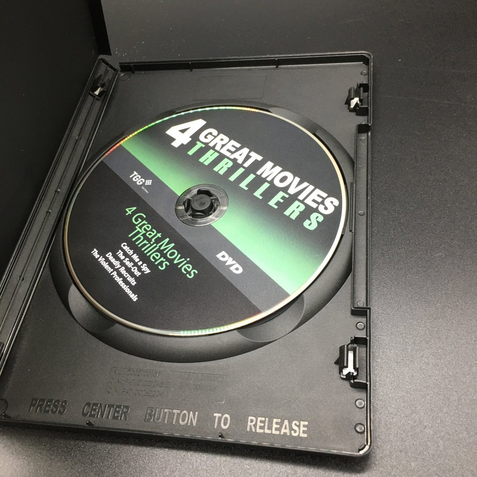 4 Great Movies Thrillers DVD 2009 Kirk Douglas Oliver Reed Terence ...