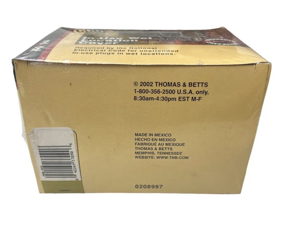 Red Dot Code Keeper Horiz. Med; In-Use Wet Location Cover Gray Thomas ...